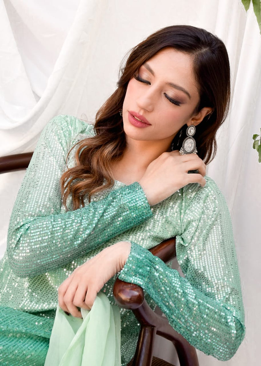 Victoria 3Pc - Formal Dress – Rang Barsay